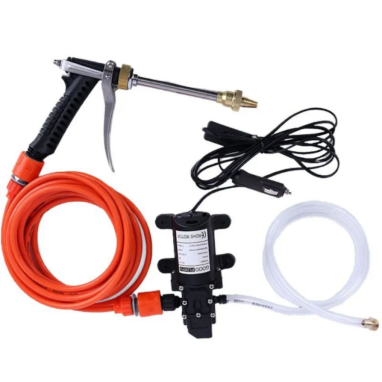 12V Portable Car Wash Kit, High-Pressure Cleaner, Auto Washer, Garden ...
