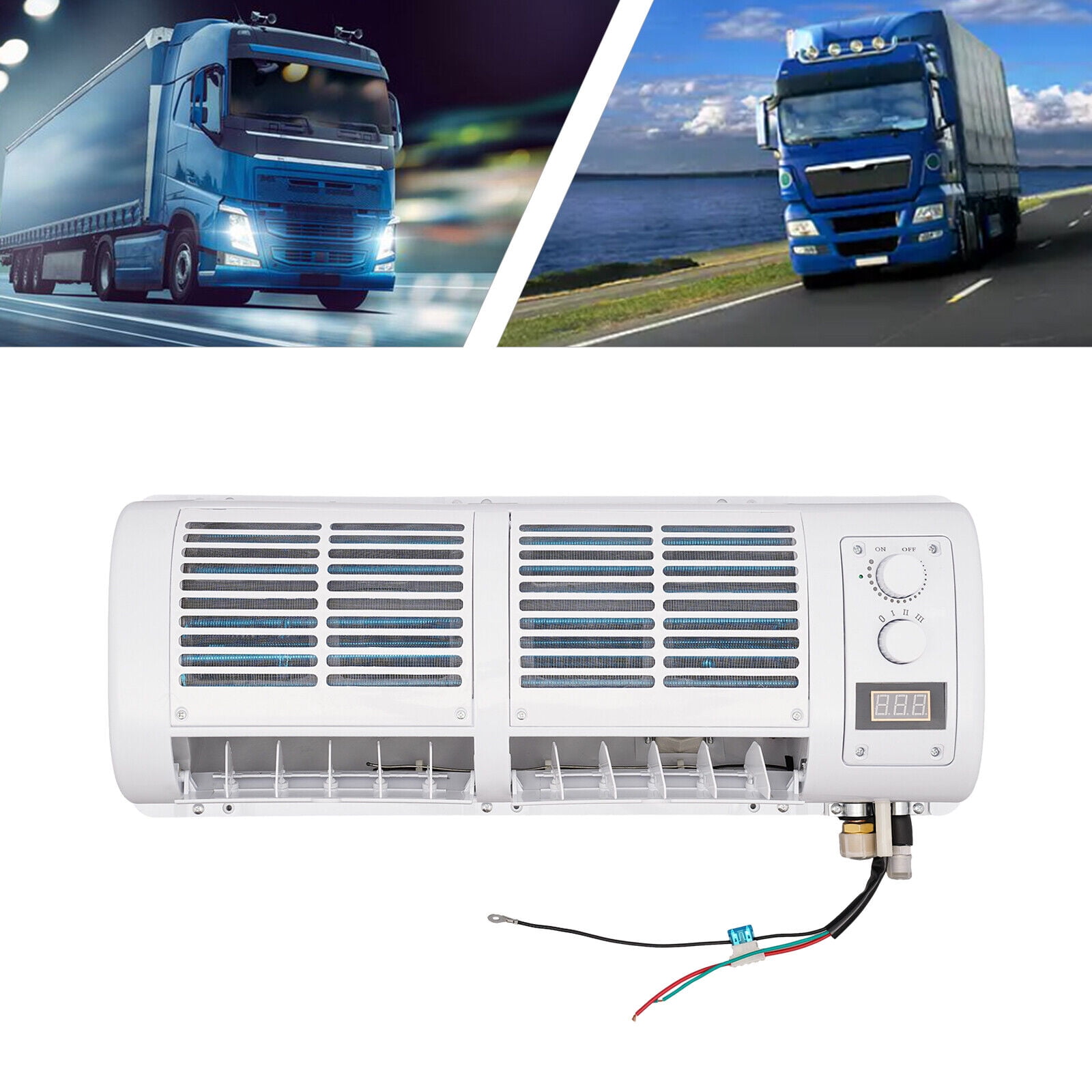 12V Portable Electric Car Air Refrigeration Conditioner for Truck Van ...