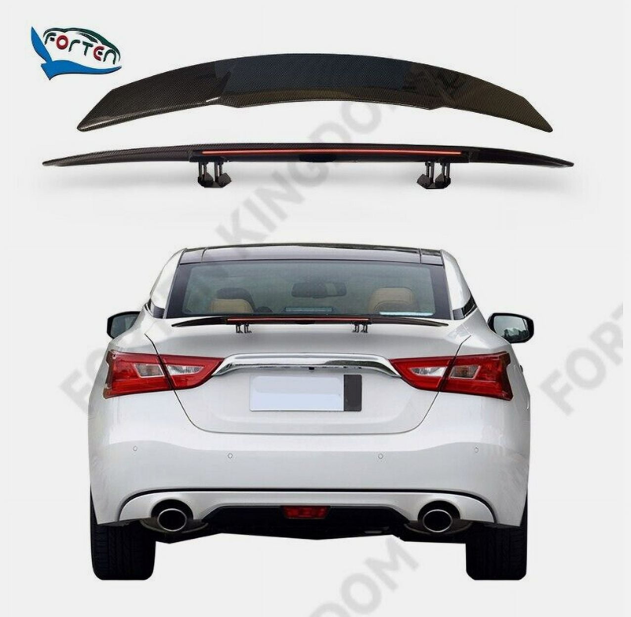 12V Power Electric Motor Car Rear Wing Spoiler Lift Up Down For Nissan ...