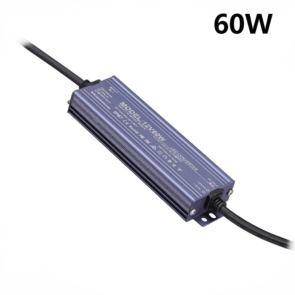 12V Power Supply LED Trans former IP67 Waterproof Driver Trans former ...