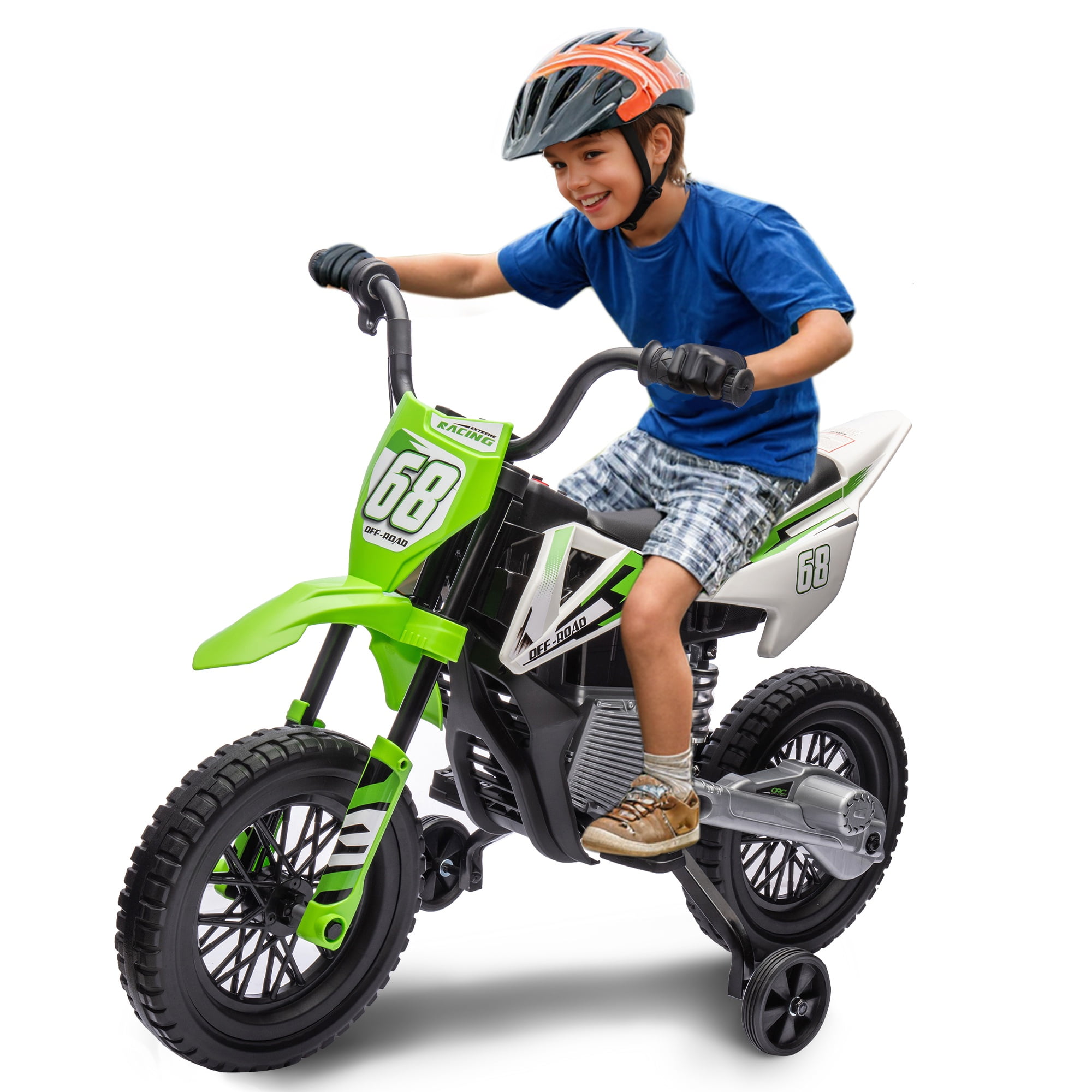 Motorized 12V Dirt Bike for 3-6 Year Olds, Electric Children's ...