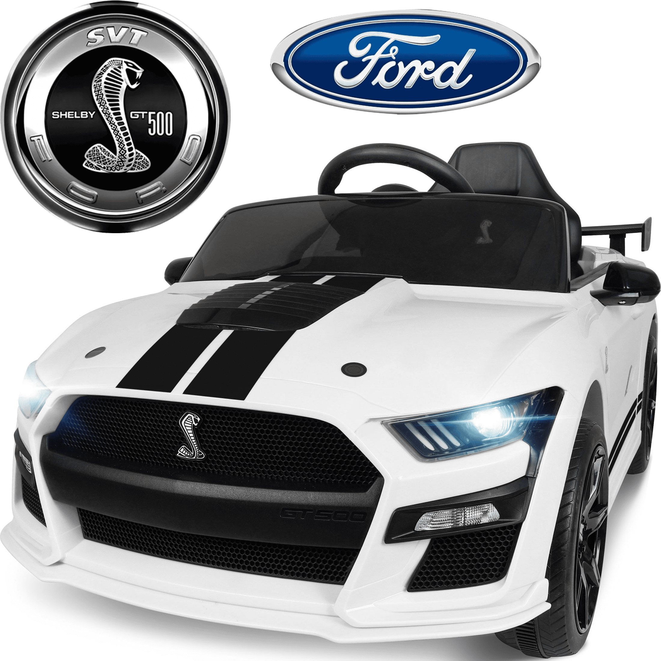 12V Powered Ride on Car for Kids, Ford Ride on Toys With Remote Control ...