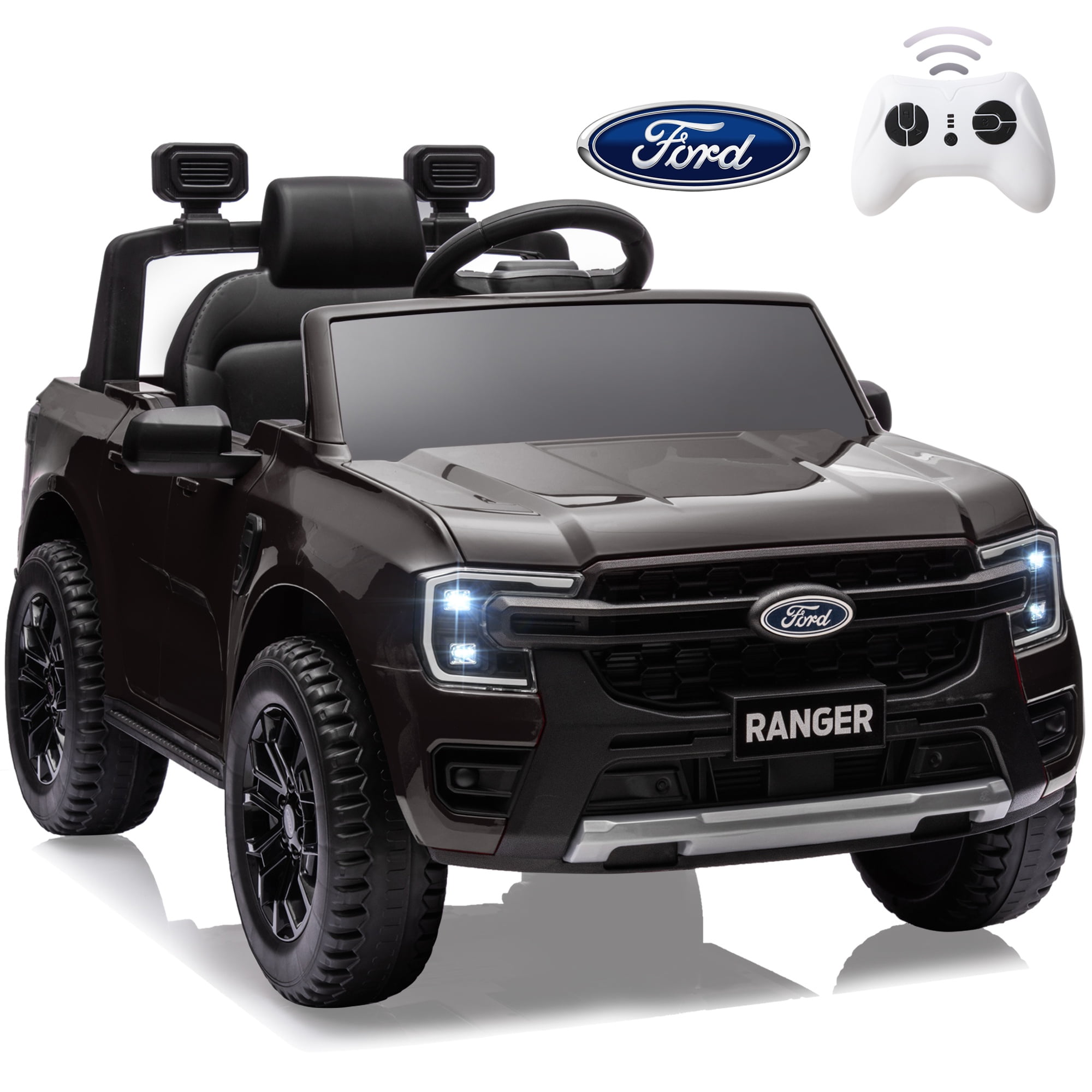 Ford Ranger 12V Ride on Truck with Remote Control, MP3, Suspension ...