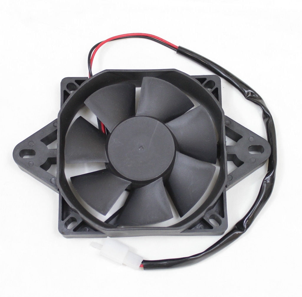 12V RADIATOR COOLING FAN RADIATOR ATV GO KART 150CC 200CC 250CC ROKETA ...