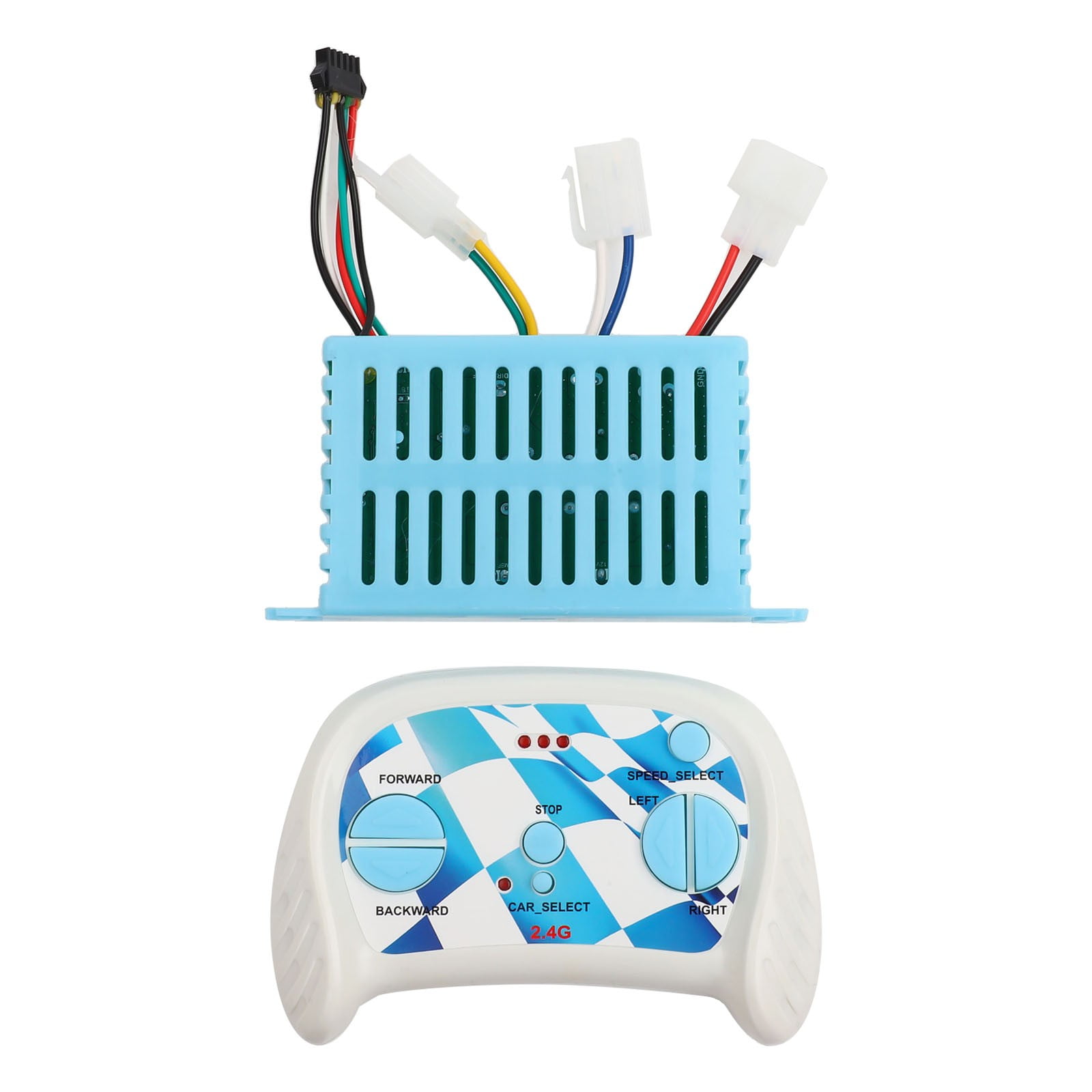 12V RC Car Controller Easy Installation Frequency Matching Indicator ...