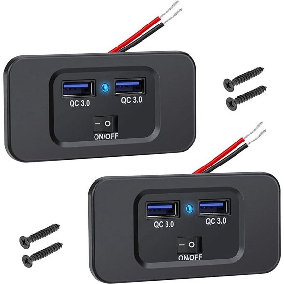 12 Volt Outlets with USB