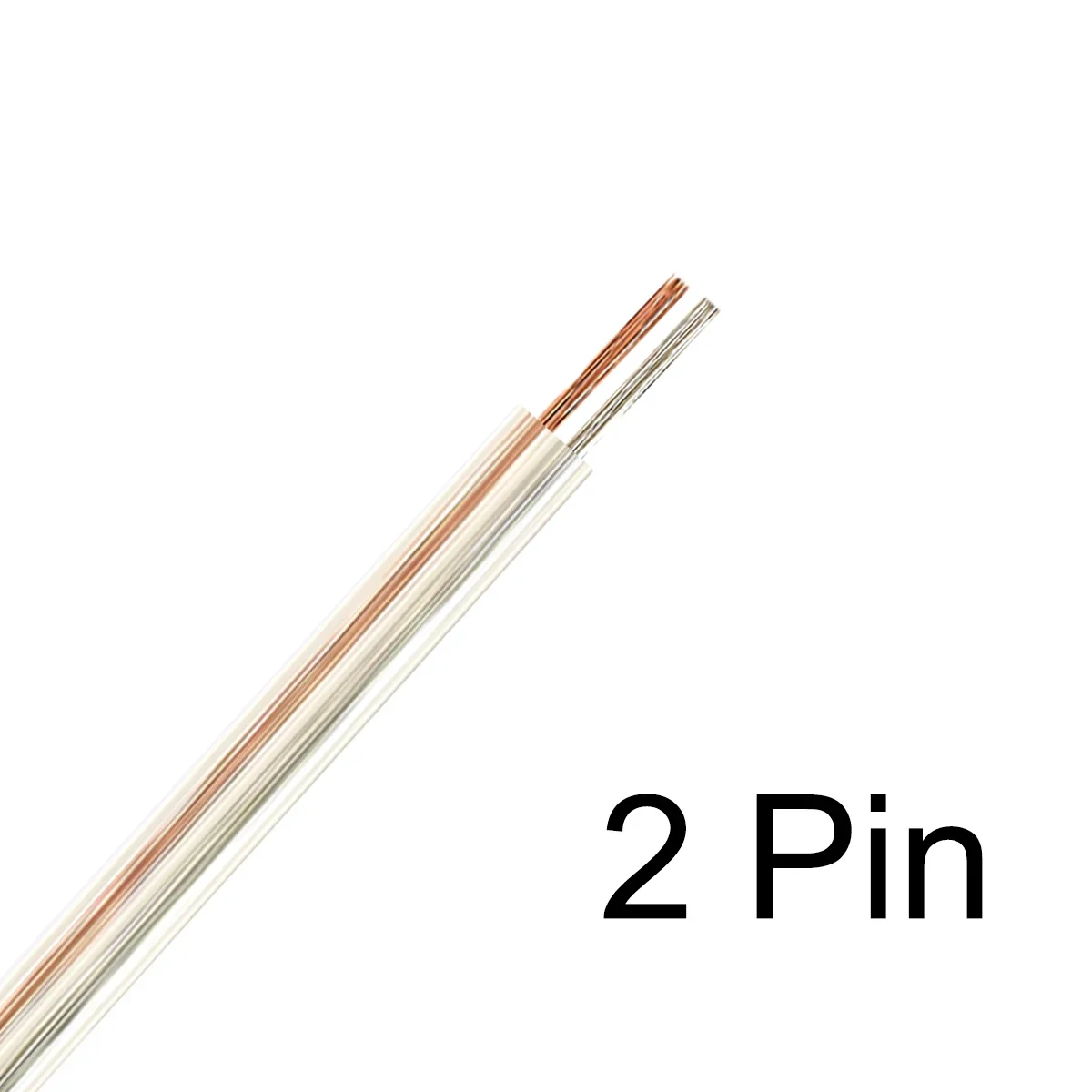 12V Red Black Flat Cable 2 Core JST Connector Cable 2 Pin Electrical ...