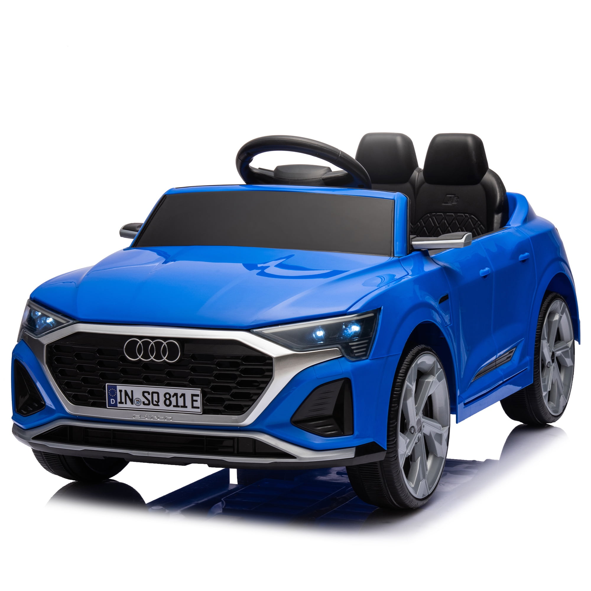 12V Ride On Car for Kids, Audi SQ8 Electric Car Toy with Remote Control ...