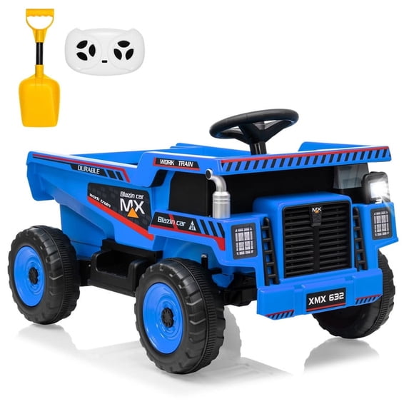 12V Ride On Dump Truck for Kids with Remote Control, Electric ...