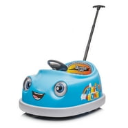 Bumper Buddy Blue 12V 2-Speed Ride on Electric Bumper Car for Kids ...