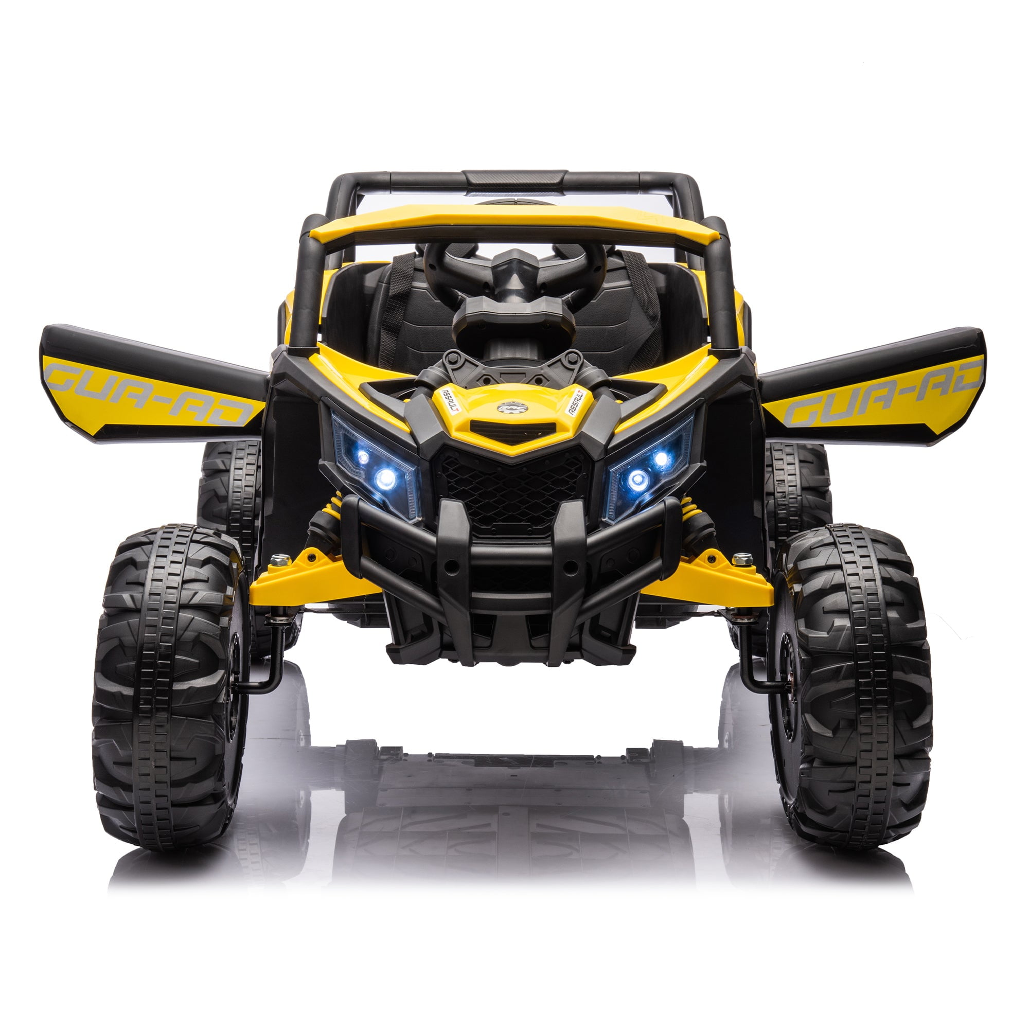 12V Ride On Car with Remote Control & 2 Seater, UTV Ride Ons for Kid ...
