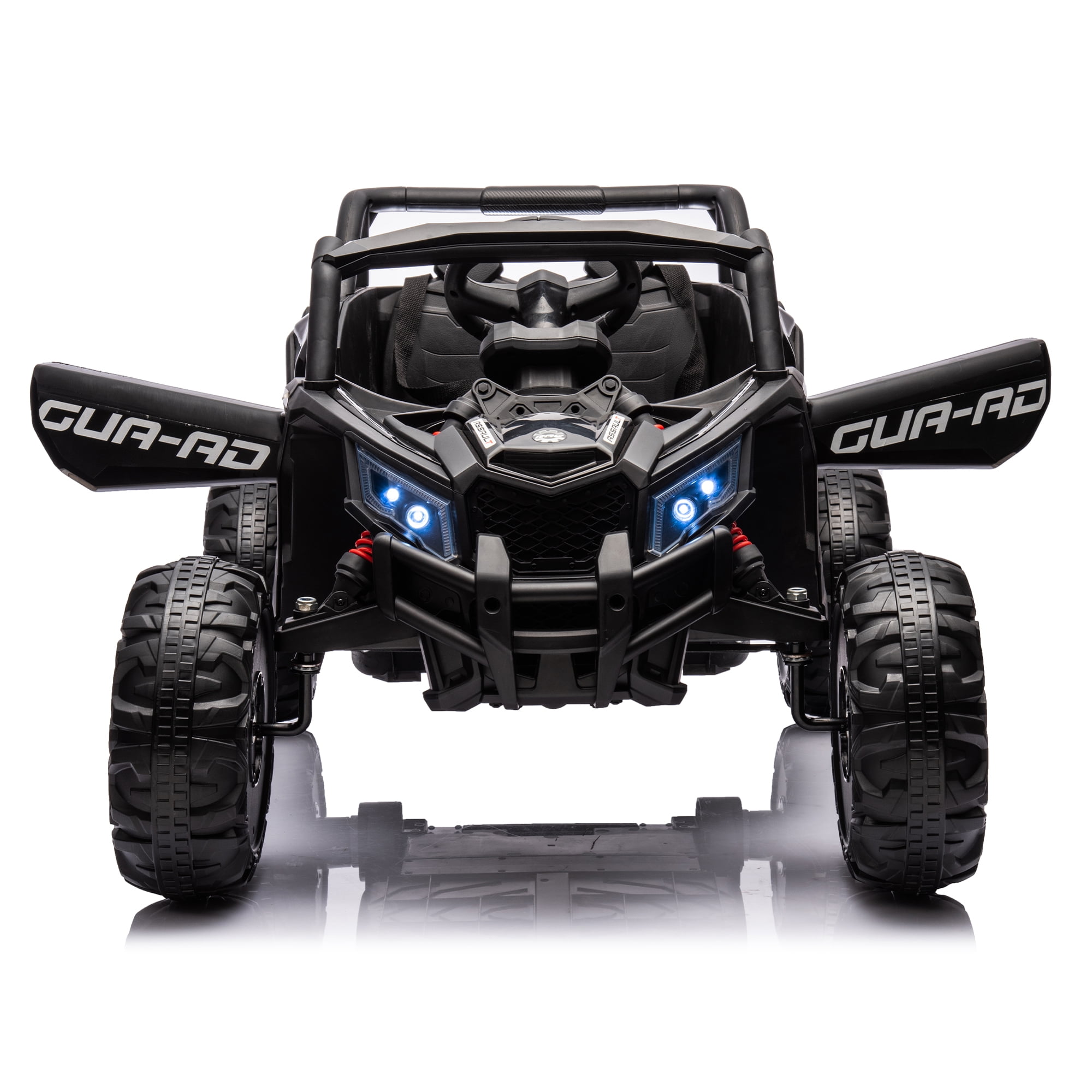 12V Ride On Car with Remote Control,UTV ride on for kid,3-Point Safety ...