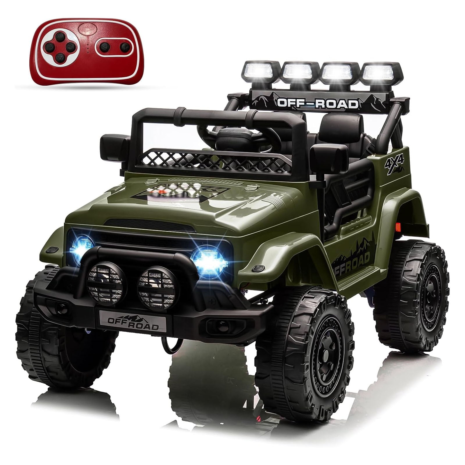 12V Ride On Truck Car 2WD Electric Car with Remote Control, Electric ...