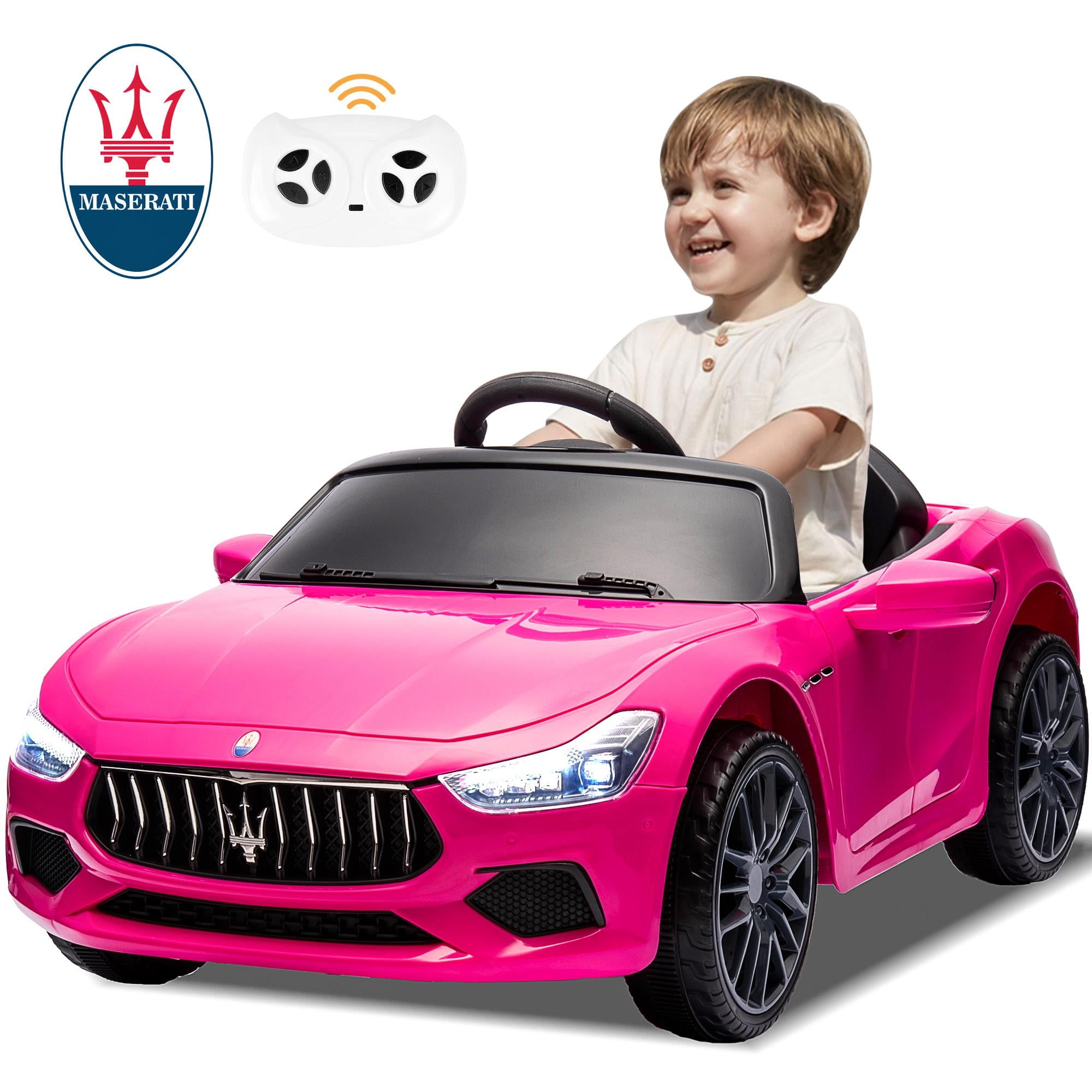 12V Ride on cars for Kid, Maserati Battery Powered Ride on Toy Cars ...