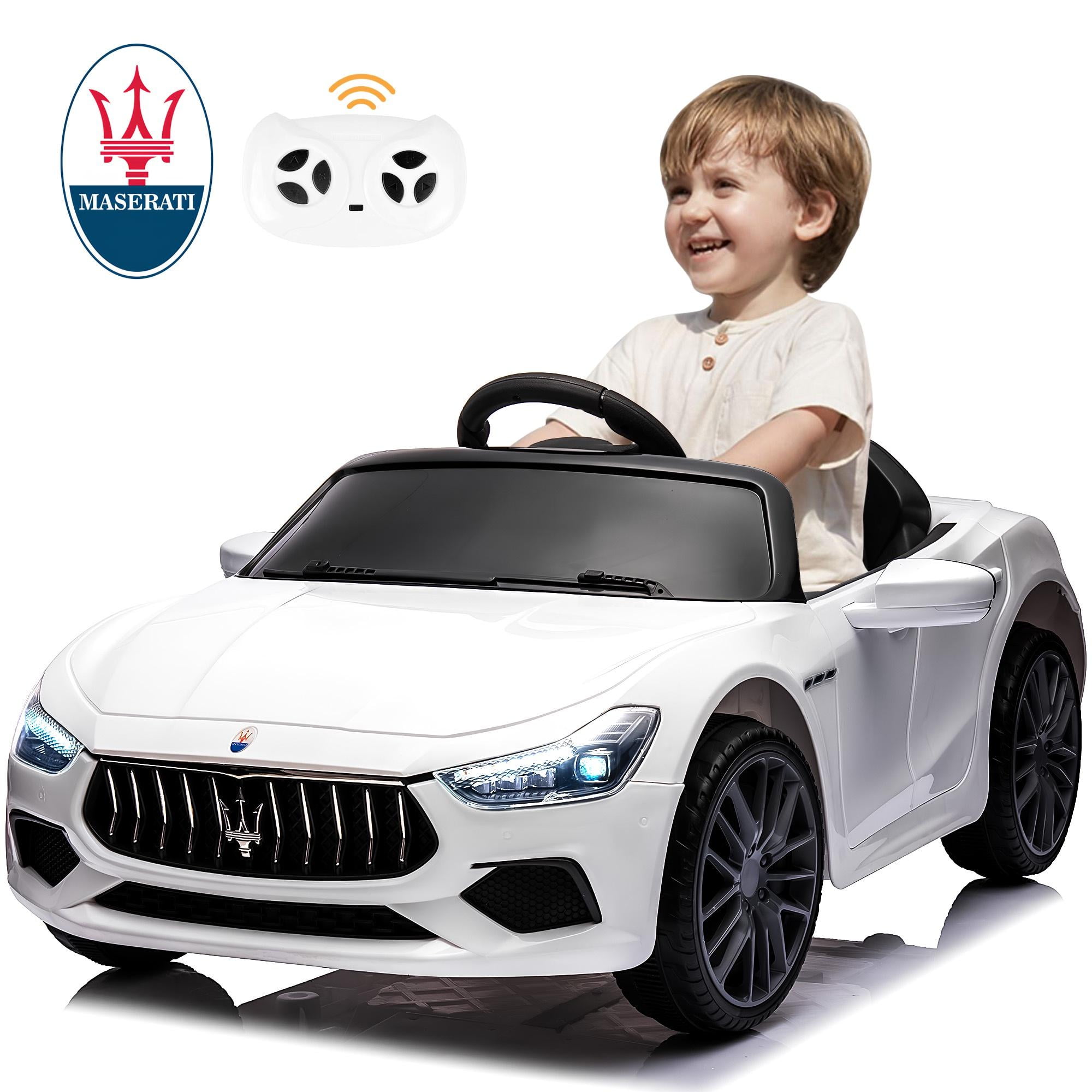 12V Ride on cars for Kid, Maserati Battery Powered Ride on Toy Cars ...
