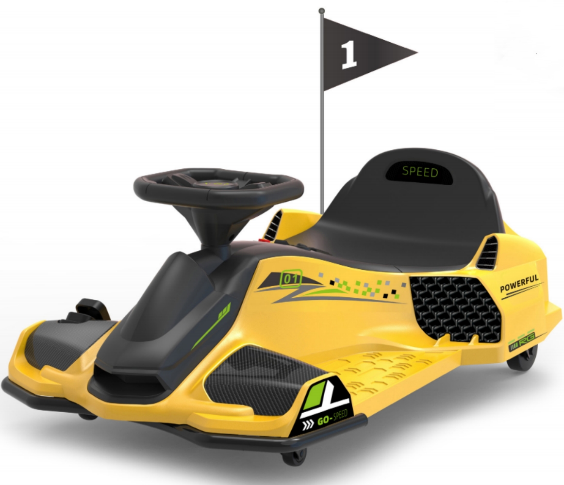 12V Ride on Drift Car, Kids 7Ah 45W 5 Wheels Electric Drift Kart ...