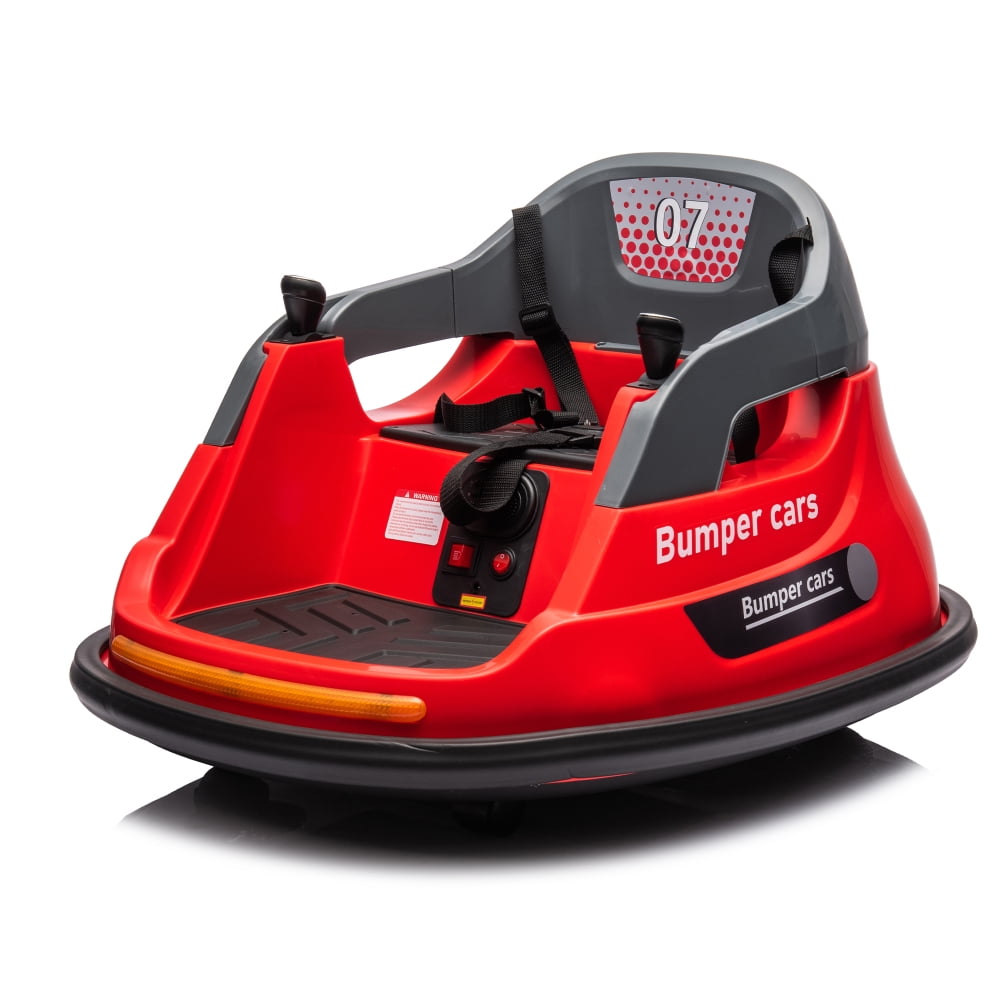 12V Ride onn Bumper Car for Kids, 360 Degree Spin Bumping Vehicle Toy ...
