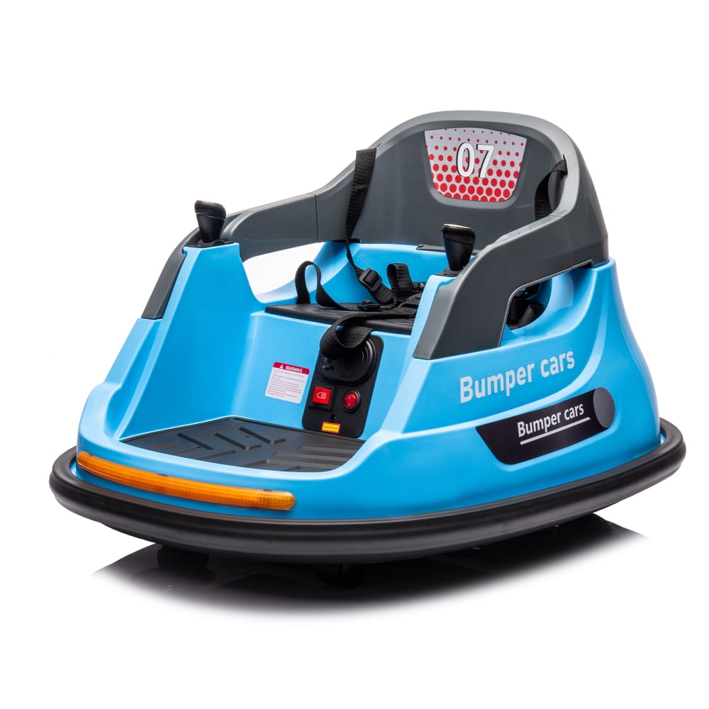 12V Ride onn Bumper Car for Kids, 360 Degree Spin Bumping Vehicle Toy ...