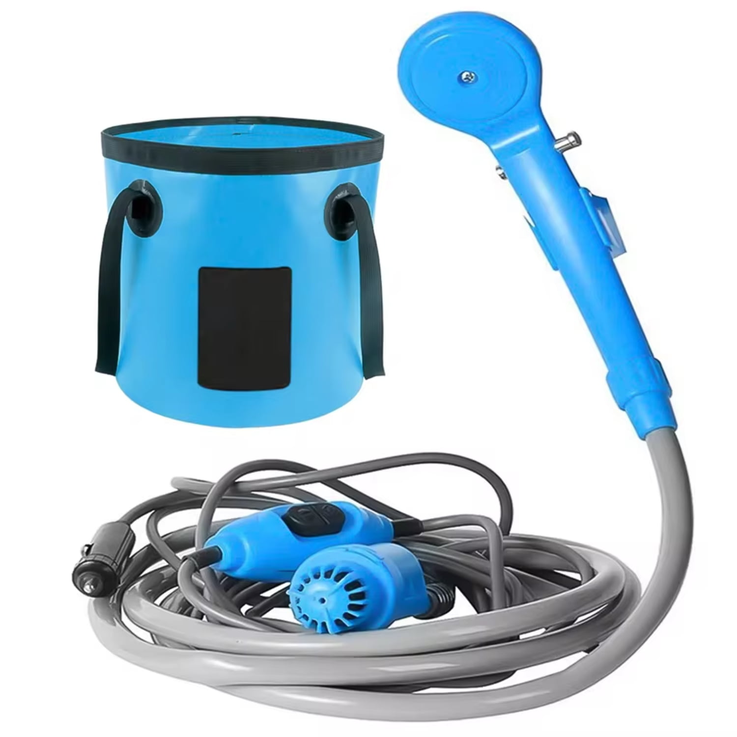 12V Shower Caravan Accessories RV Camper Shower Set Handheld Washer ...