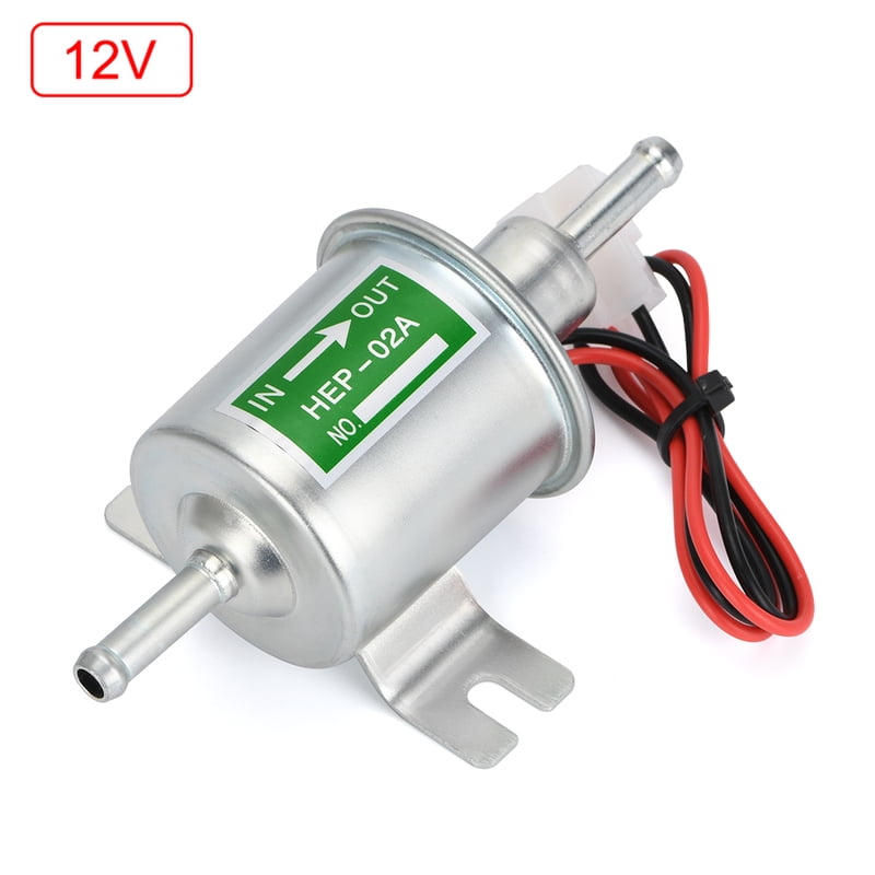12V Silver-High Quality Low Pressure Universal Diesel Petrol Gasoline ...