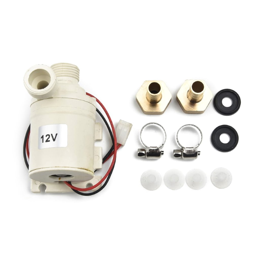 12V Solar Hot Water Circulating Pump Low Noise Brushless Motor Water ...