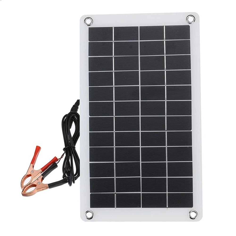 12V Solar Panel Charger with Enhanced Conversion for Low Light ...