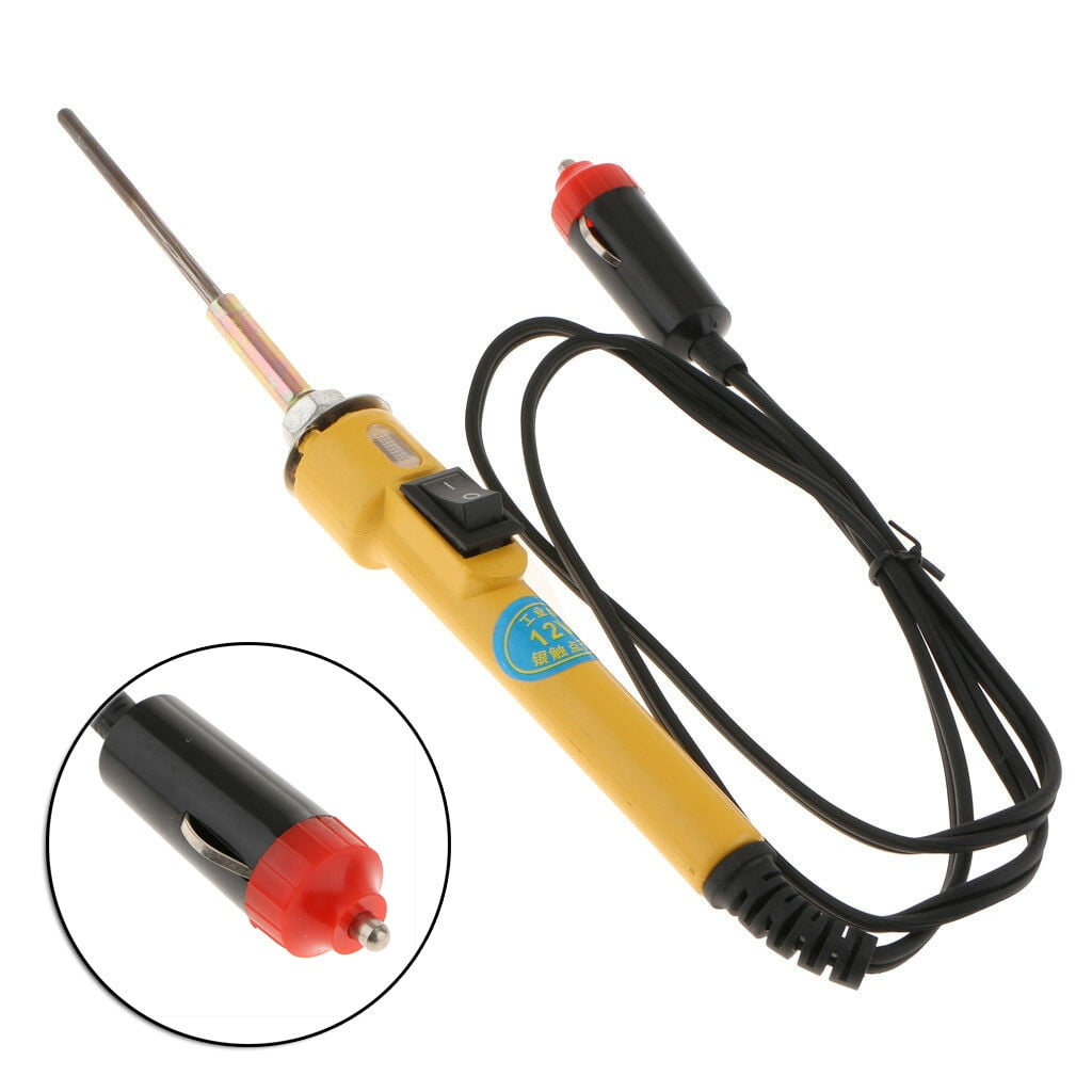 12V Soldering Iron Quick Heating Power Tool External Heating - Walmart.com