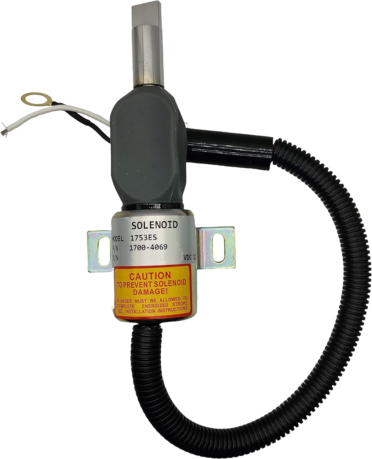 12V Solenoid Valve 1753ES 1700-4069 Compatible with Woodward 12V ...