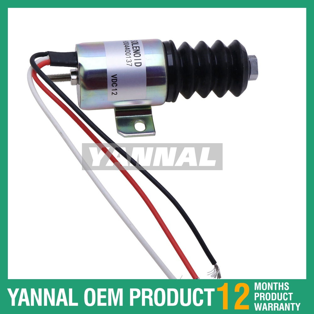12V Solenoid Valve 208454 For Miller Trailblazer 302 Engine Bobcat 250 ...