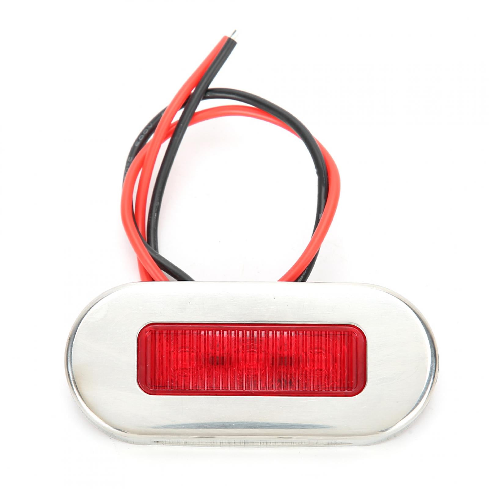 12V Stainless Steel Marine LED Signal Light Waterproof Navigation ...