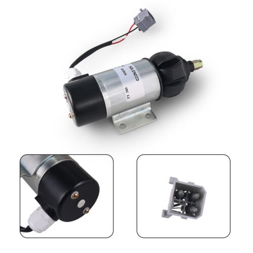 12V Stop Solenoid Fit for Volvo Penta TAMD60A TAMD60B TAMD60C 872826 ...