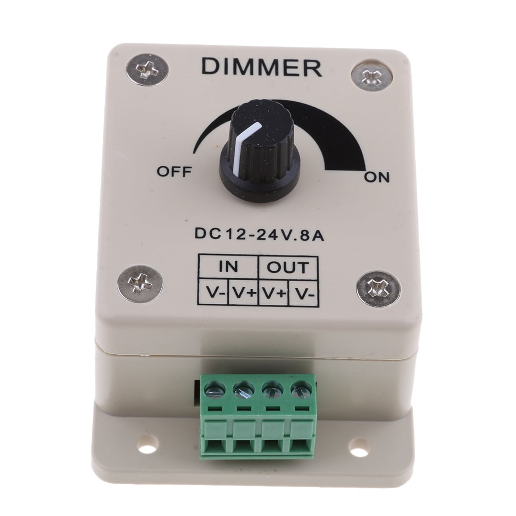 12V Strip Lights PWM Dimming Controller Dimmer For Boat Marine Yacht ...
