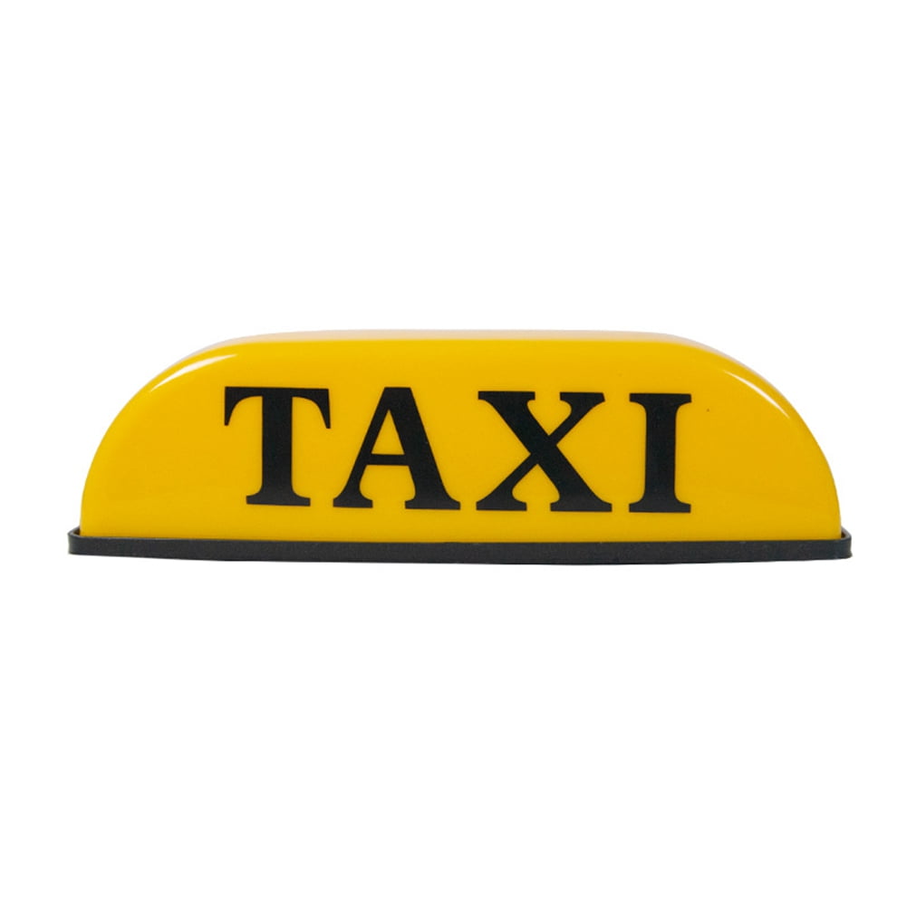 12V Taxi Sign Lamp with Magnet Taxi LED Light Taxi Roof Top Lamp Taxi ...