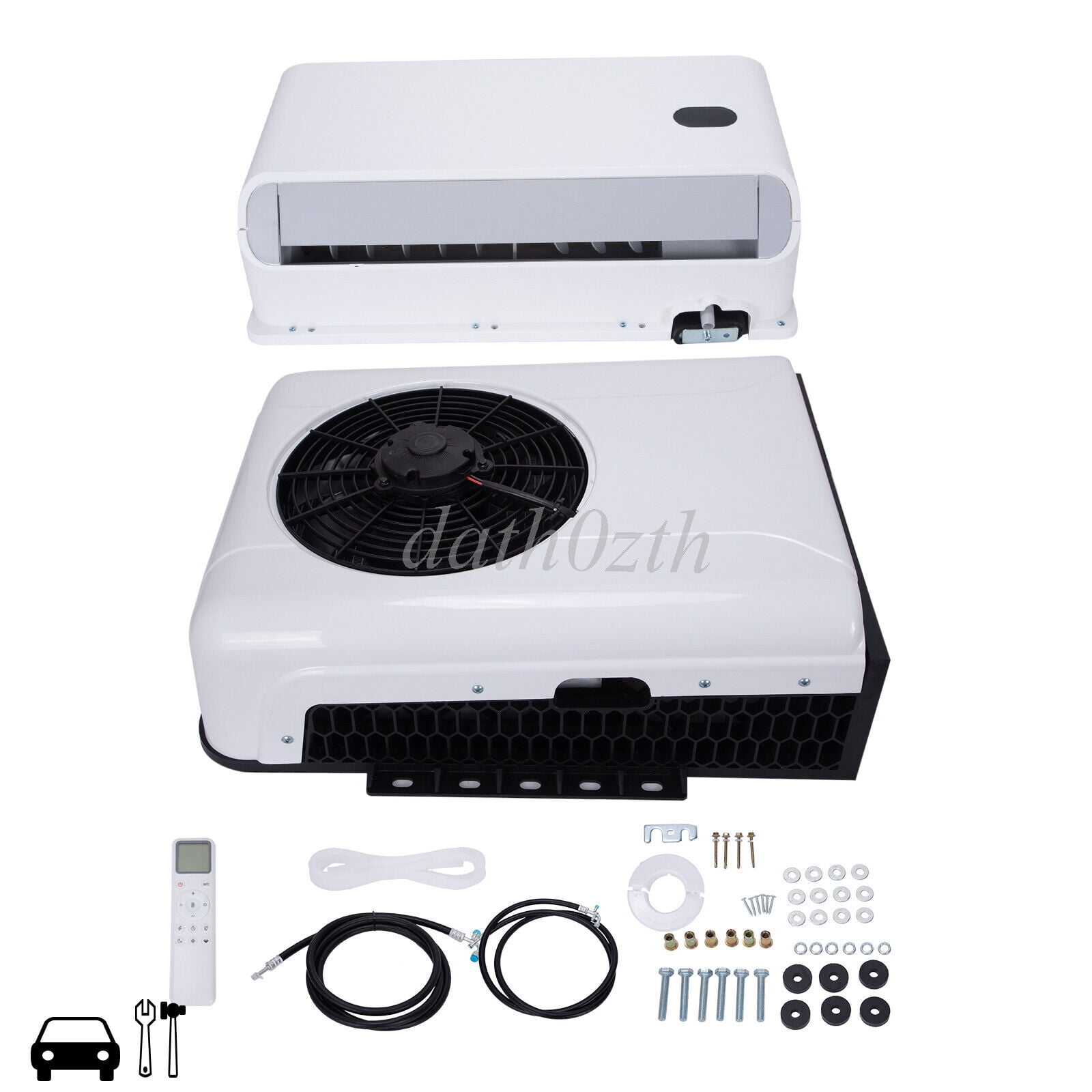 12V Truck Air Conditioner Split Car Cab RV AC Unit Fit Bus Caravan ...