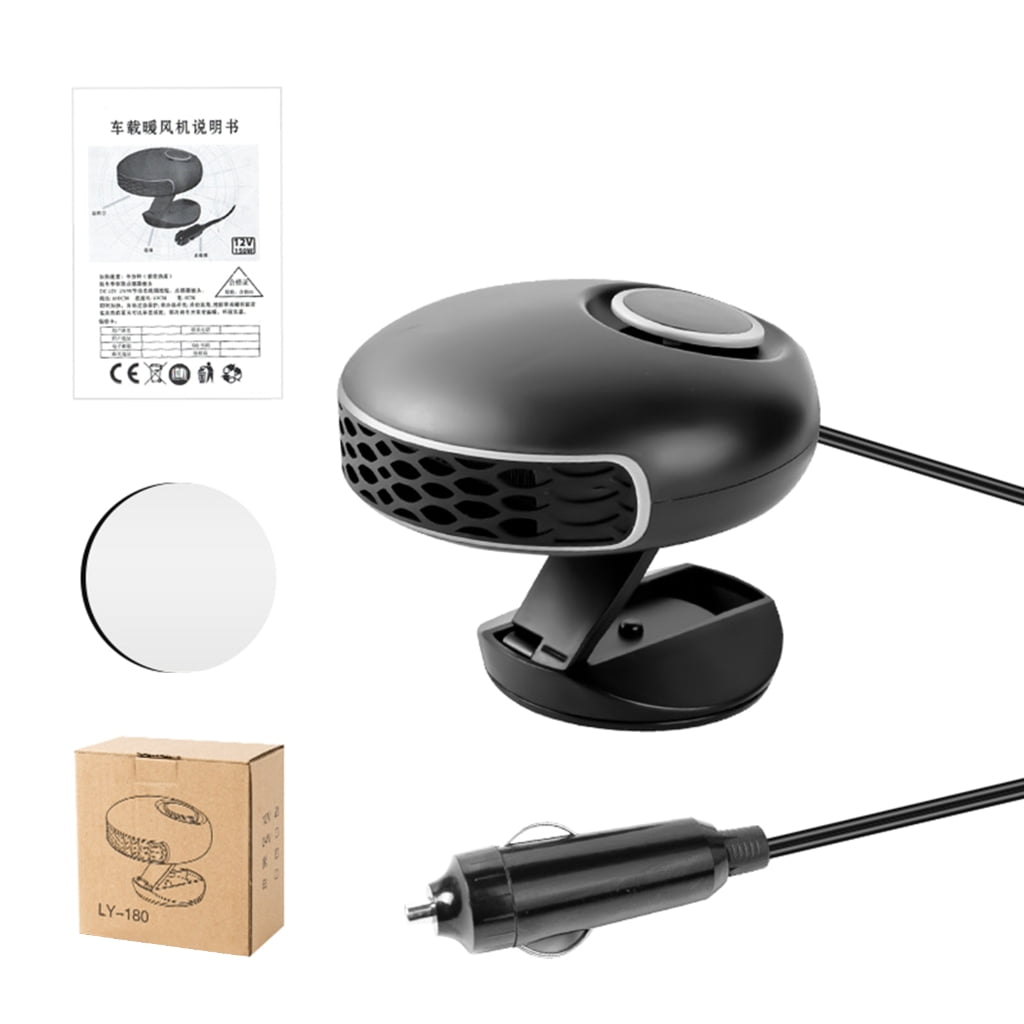 12V Universal Auto Defogger Heater Fan Self Adhesive Heating Defroster ...