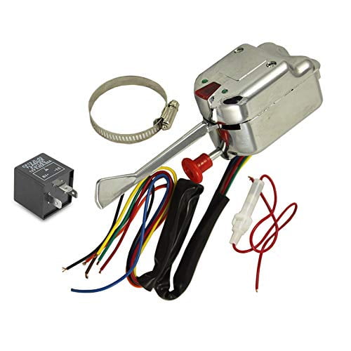 12V Universal Chrome Street Hot Rod Turn Signal Switch for Ford GM ...
