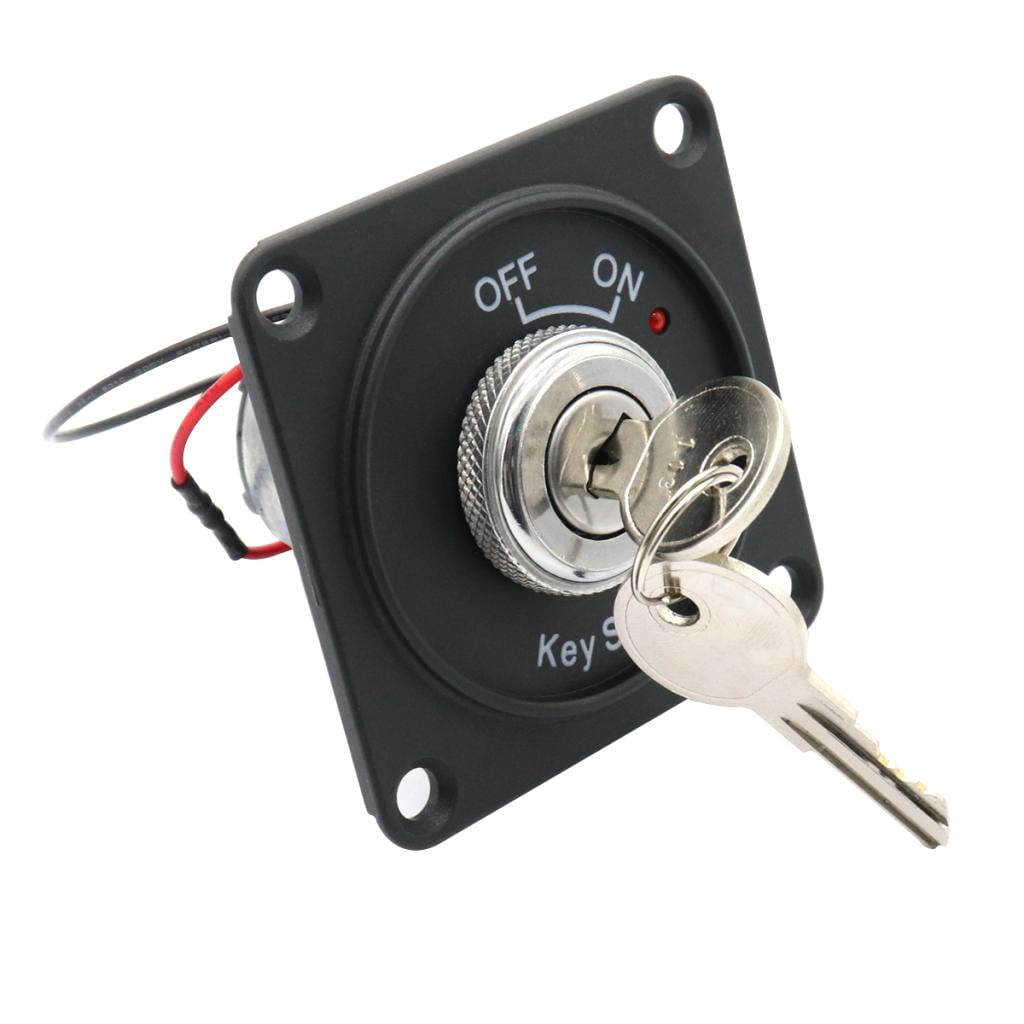 12V Universal Engine Start Switch, Car Auto 4 Position Start Ignition ...