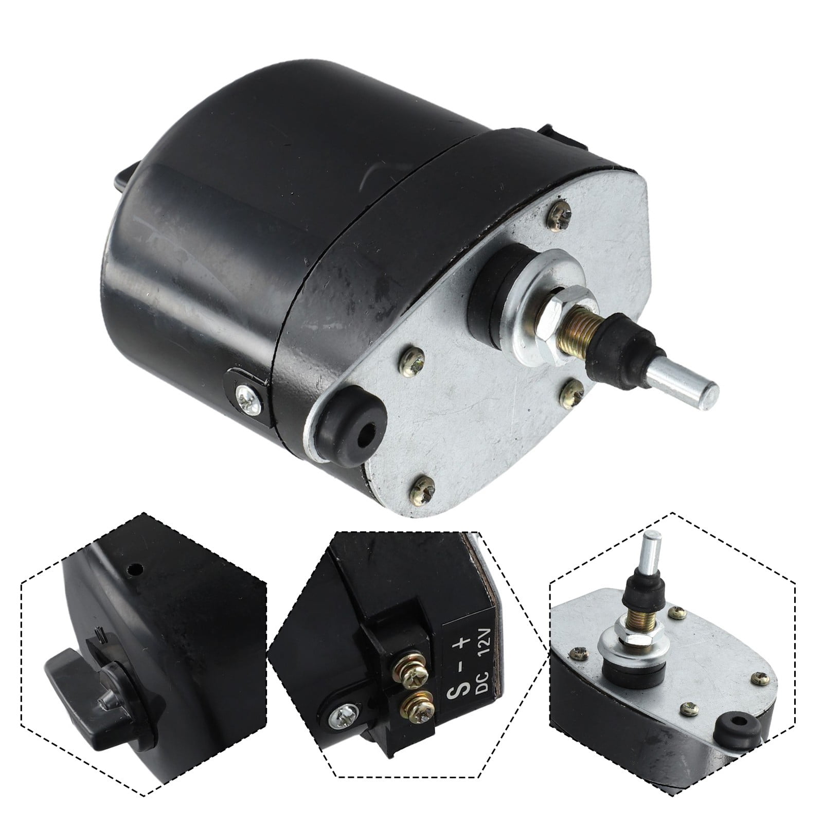 12V Universal Wiper Motor with Blade For Fishing-Boat/Caravan Oem ...