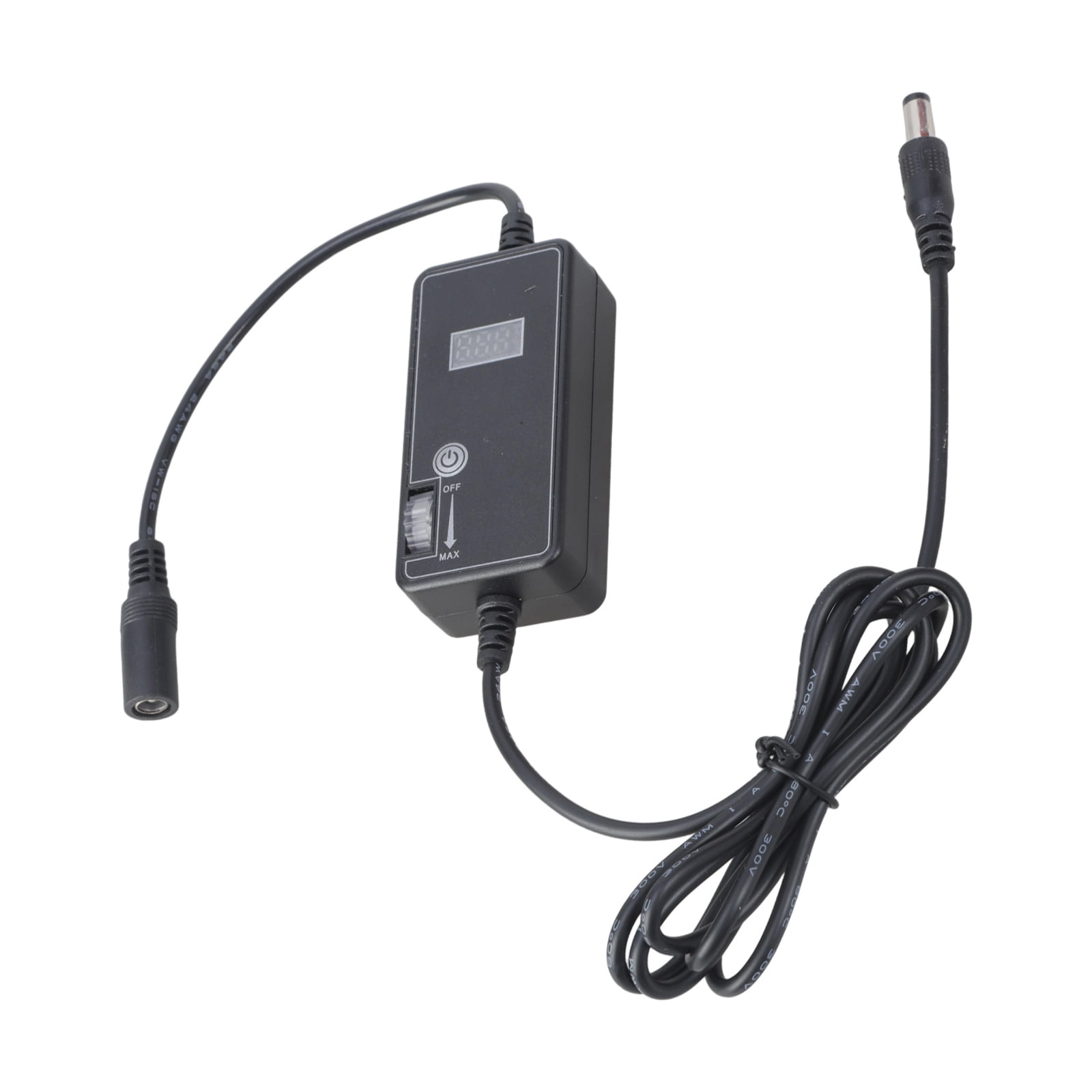 12V Variable Speed Controller With Temperature Display 5.5x2.1mm Male ...