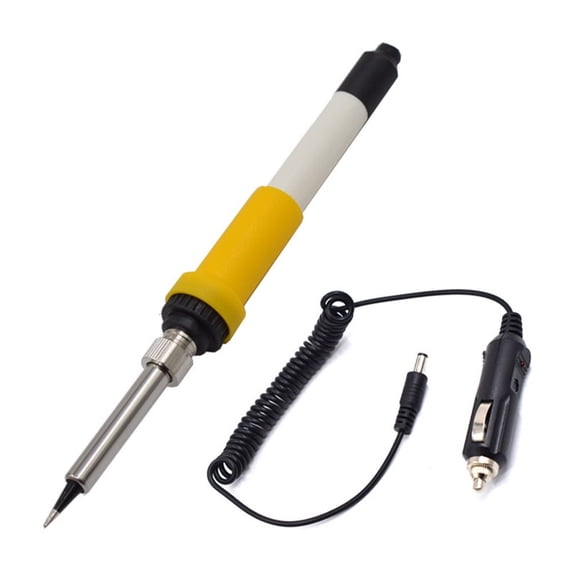 12V Volt Dc 60W Car Electric Solder Soldering Iron For Car Power Socket ...