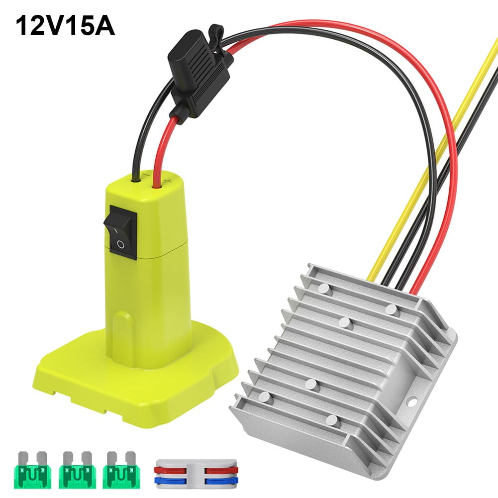 12V Voltage Converter Converter DC Power Inverter Adapter for 18V ...