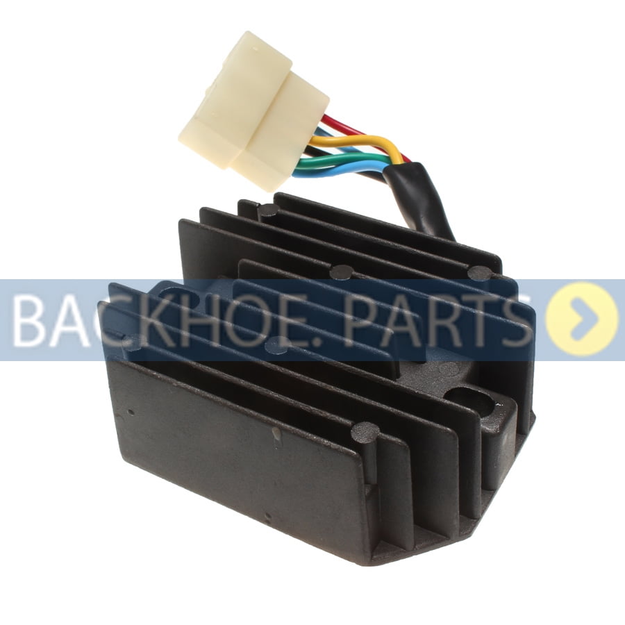 12V Voltage Rectifier 6 Wires 19267-64601 For Kubota G1700 G1800 G1900 ...