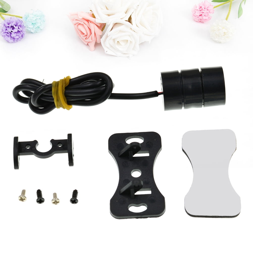 12V Waterproof Car Motor Rear Fog Light Warning Lamp Anti-Collision ...