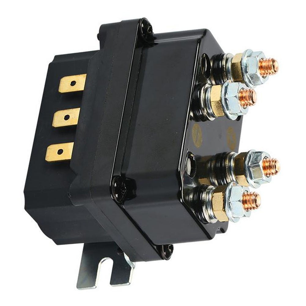 12V Winch Rocker Switch Thumb 250A Solenoid Relay Contactor Winches For ...