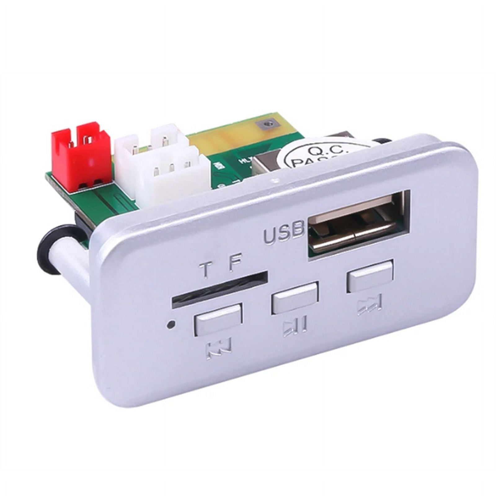 12V Wireless Bluetooth 5.0 DIY MP3 WMA WAV Decoder Board Car Audio USB ...