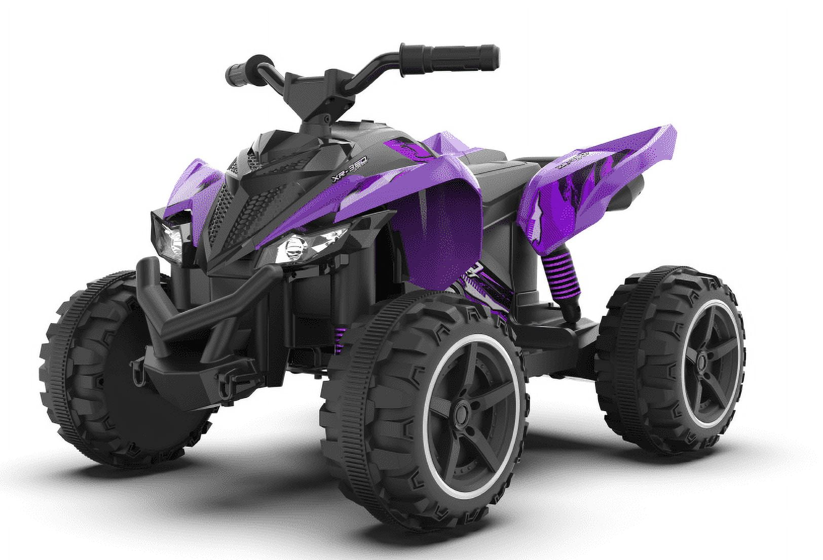 12 Volt Actionwheels XR-350 All Terrain Vehicle Powered Ride-On, Purple ...