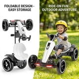 12V electric Kids Pedal Go Kart, Folder Go Kart, Outdoor Ride on Toy ...