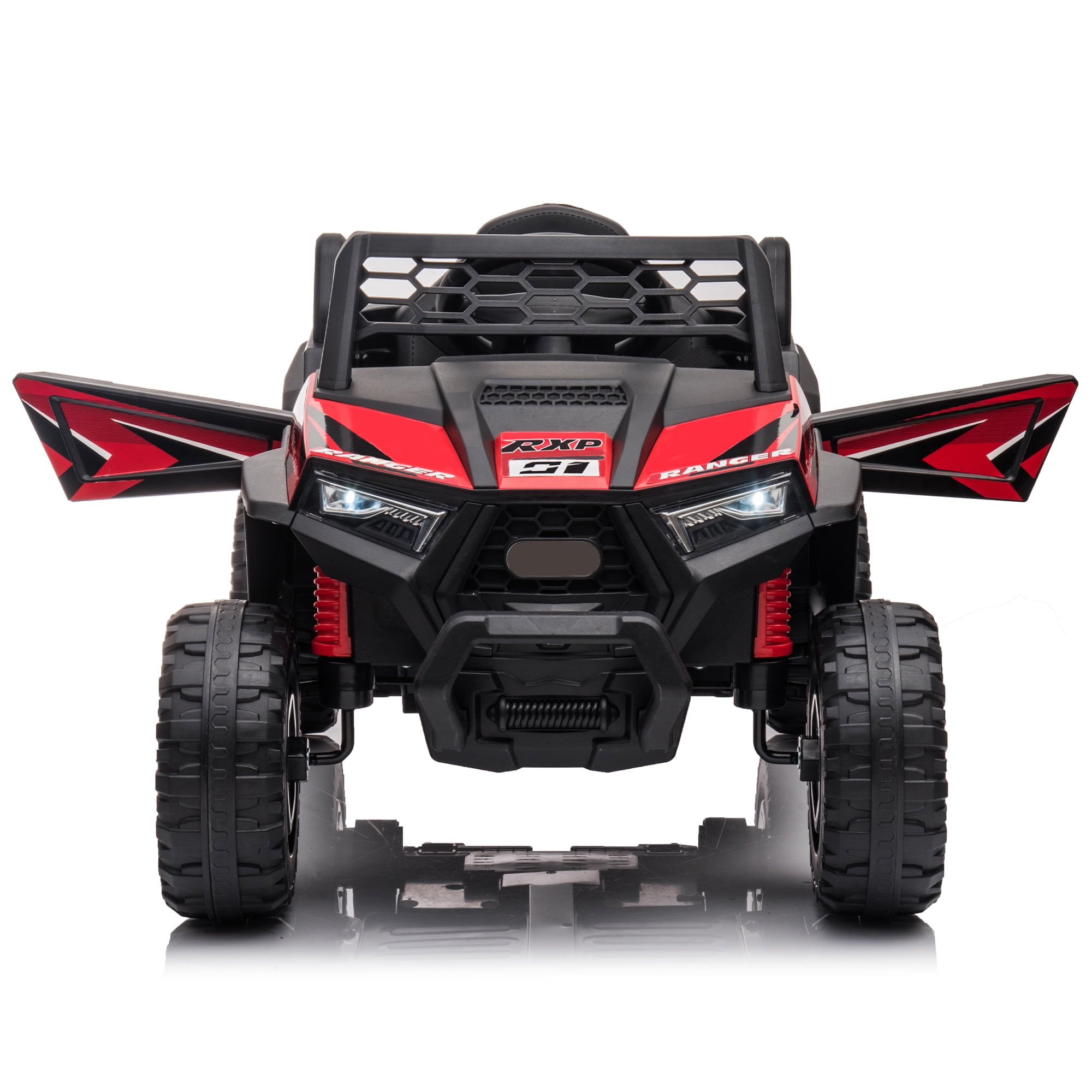 12V kids Ride On Mini UTV, Electric Car with Front LED Lights and Horn ...