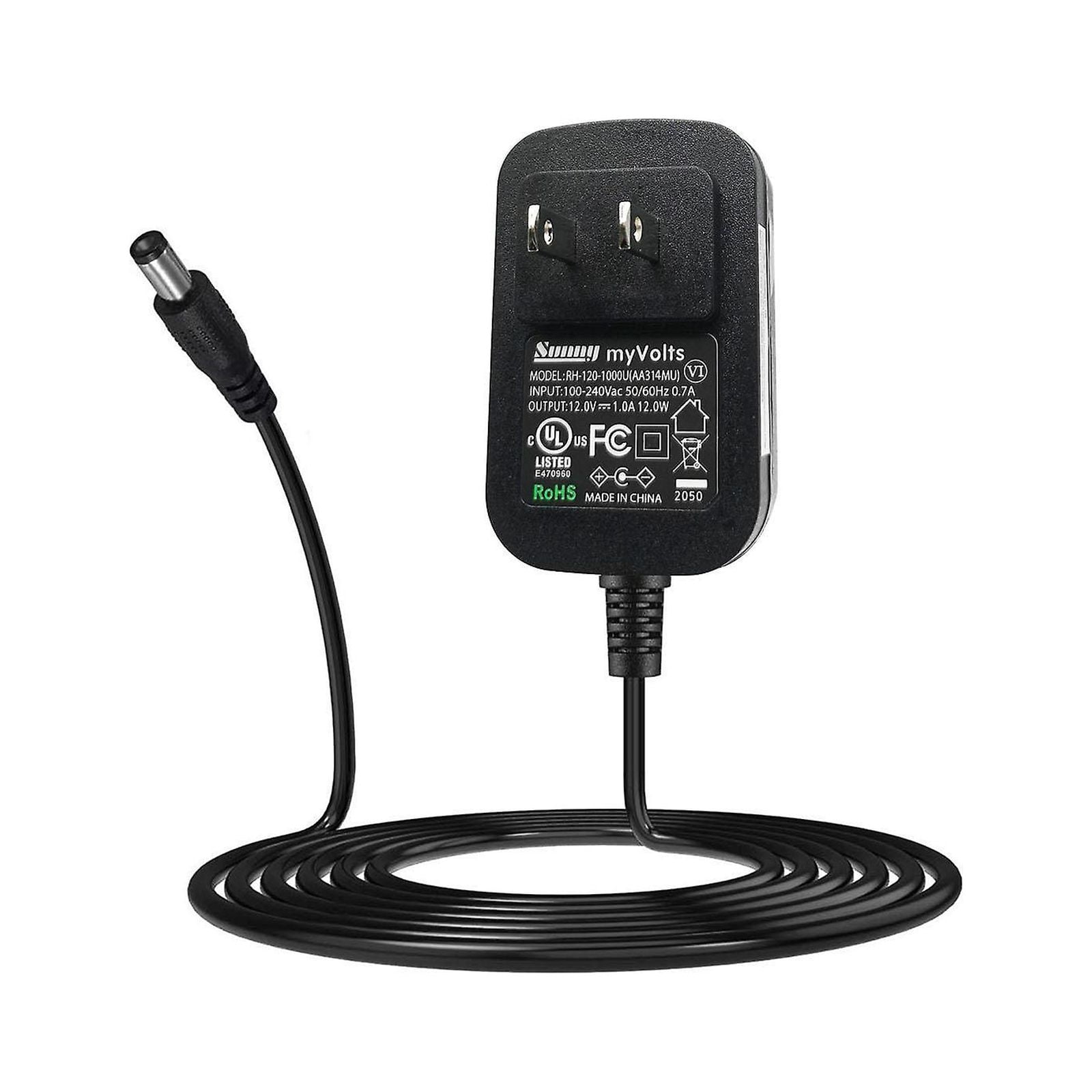 12V myVolts replacement power supply compatible with Casio WK-1600, WK ...