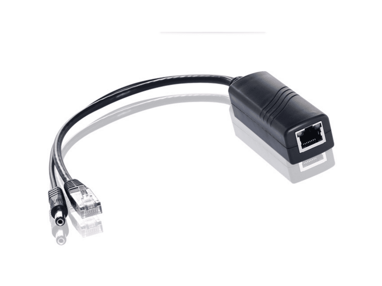 12V power over ethernet Splitter Adapter, IEEE 802.3af Compliant 10 ...
